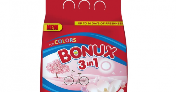 Bonux 3in1 Pure Magnolia, detergent rufe pudra, 20 spalari, 2 kg