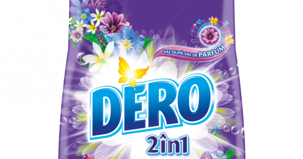 Dero 2in1 Levantica & Iasomie, detergent rufe pudra, 60 spalari, 6 kg
