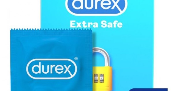 Durex Extra Safe, prezervative lubrifiate, 3 buc/set